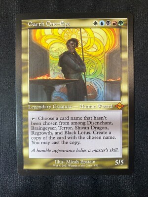Garth One-Eye (RETRO OLD BORDER) - Modern Horizons 2 MTG | eBay UK