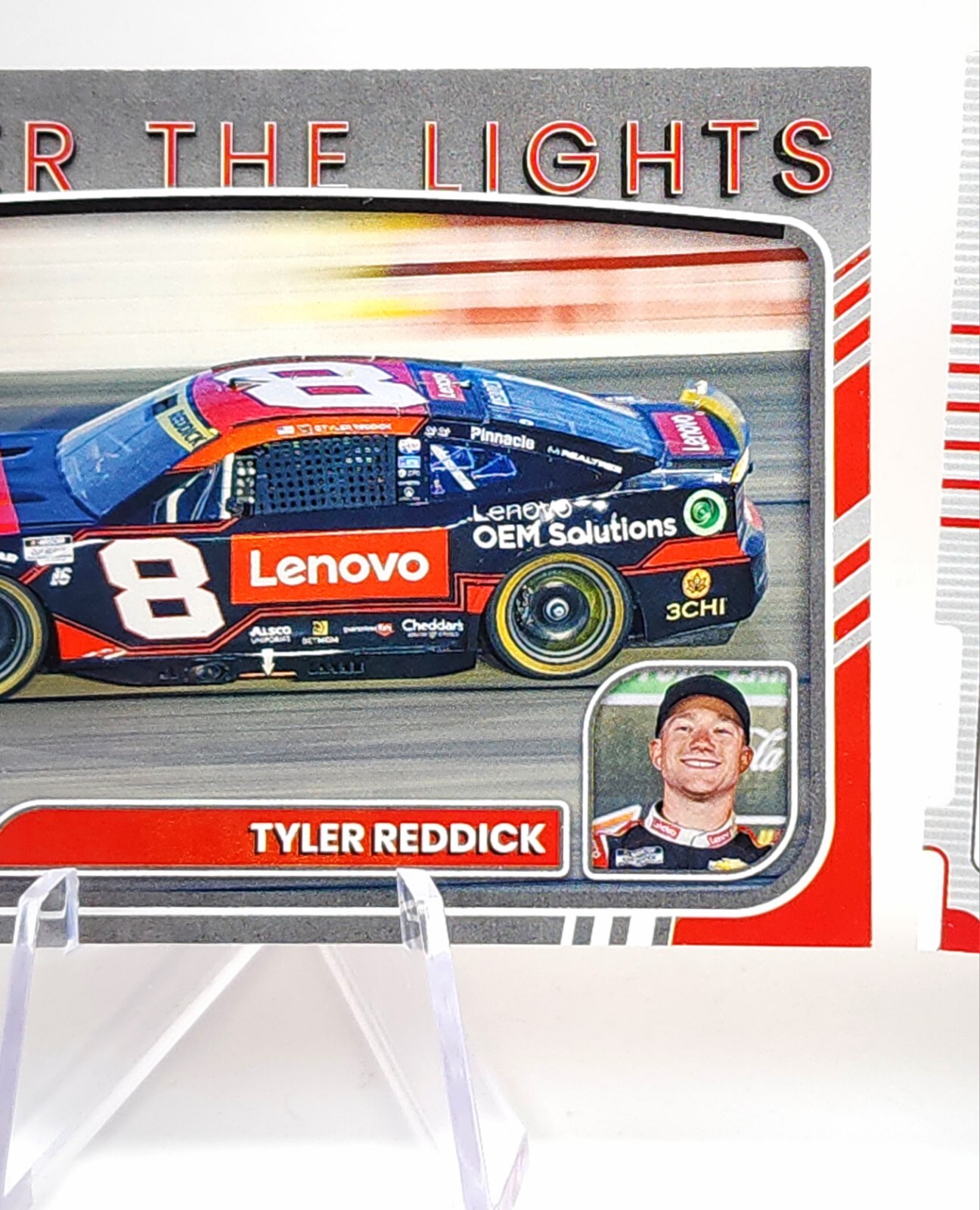 2023 Donruss Racing Tyler Reddick Race Day Relics and Under the Lights ...