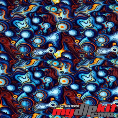 Hydrographics Film Hydro Dipping Water Transfer Print Film DD-971 Blue ...