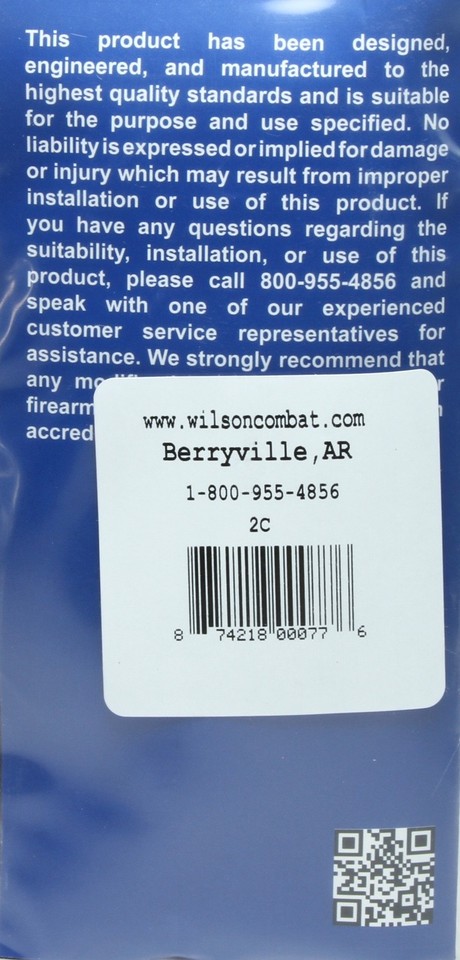 Wilson Combat Shok-Buff Kit For 1911 Commander 45 ACP-2C | eBay