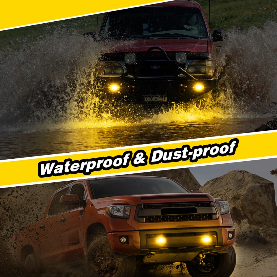 LED Work Light Bar Flood Spot Lights Driving Lamp Offroad Car Truck SUV ...