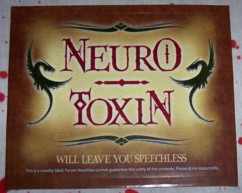 8 Spooky Scary Bottle Labels Wine Bottles Halloween Decoration Party ...