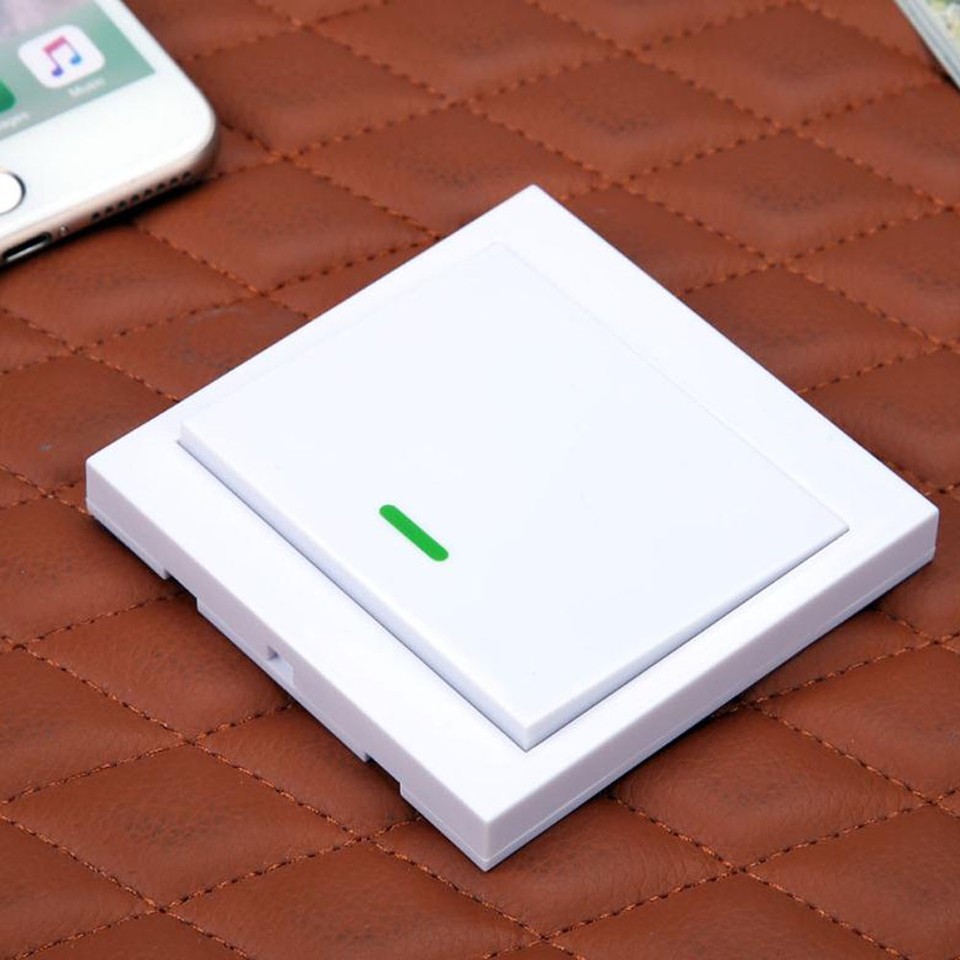 Wireless Light Switch Module + 433MHz RF Remote Control Wall Panel ...