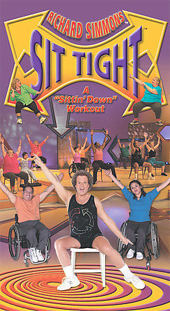Richard Simmons - Sit Tight: A Sittin Down Workout (VHS, 2003) for sale ...