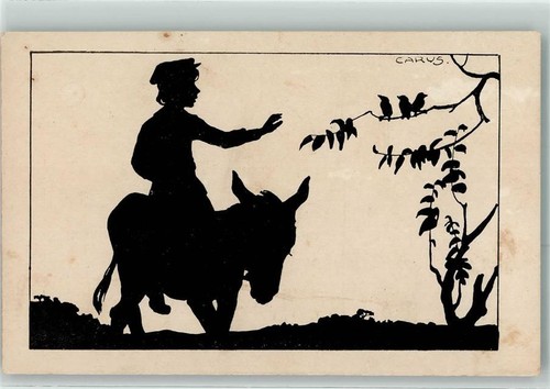 39431712 - sign.Carus Esel Junge H.I. Nr.16 Tierschutz | eBay.de