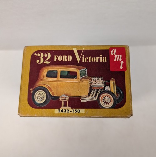 AMT MODEL KIT 1932 FORD VICTORIA VICKY 2432-150 EMPTY BOX ONLY | eBay