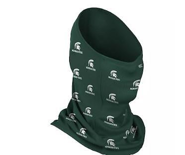 NEW COLOSSEUM MICHIGAN STATE NECK GAITER FACE MASK SUN GUARD HOOD WITH ...