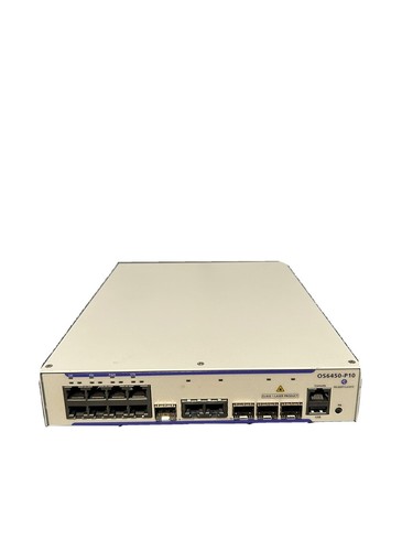 Alcatel-Lucent OS6450-P10 L3 Managed 8 port Gigabit PoE with mounting ...