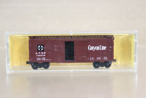 MICRO TRAINS MTL 20072-1 N GAUGE SANTA FE AT&SF 40' STANDARD BOX CAR ...