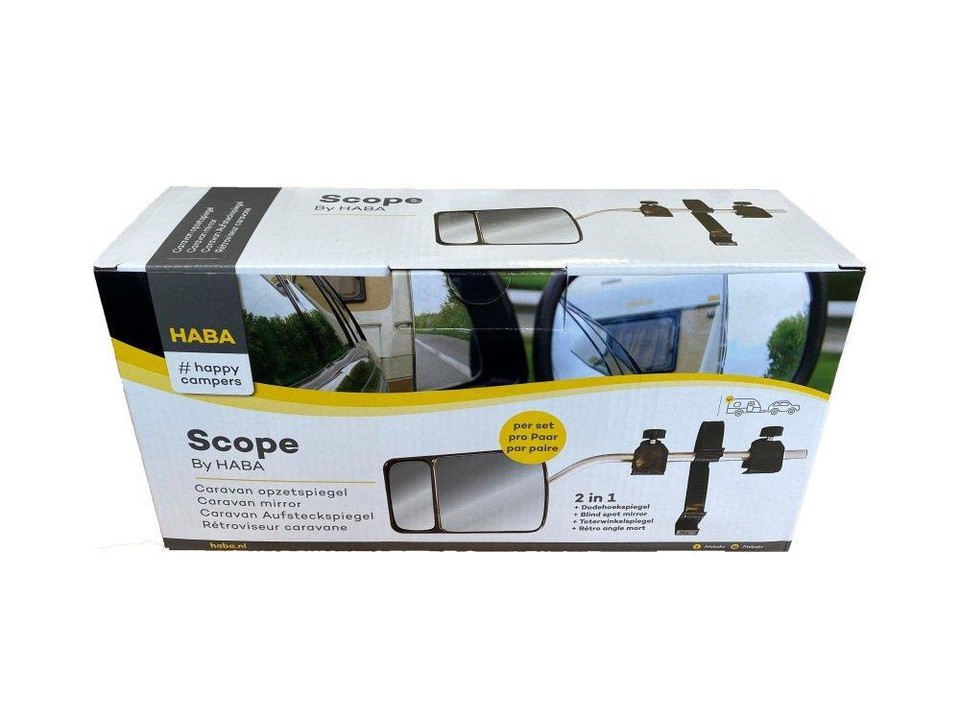 Caravan Towing Mirrors Car Door Wing Mirror Extensions Easy Fit 4x4 ...