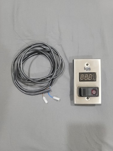 KPS Digital Thermometer W/Light Switch 120VAC 24DT For Walk In Freezer ...