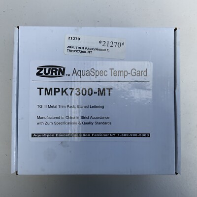 Zurn AquaSpec Temp-Gard Faucet TMPK7300-MT | eBay