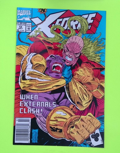 X-Force #12 Vol. 1 1992 Marvel Comics 1st App High Grade Comic Book A58 ...