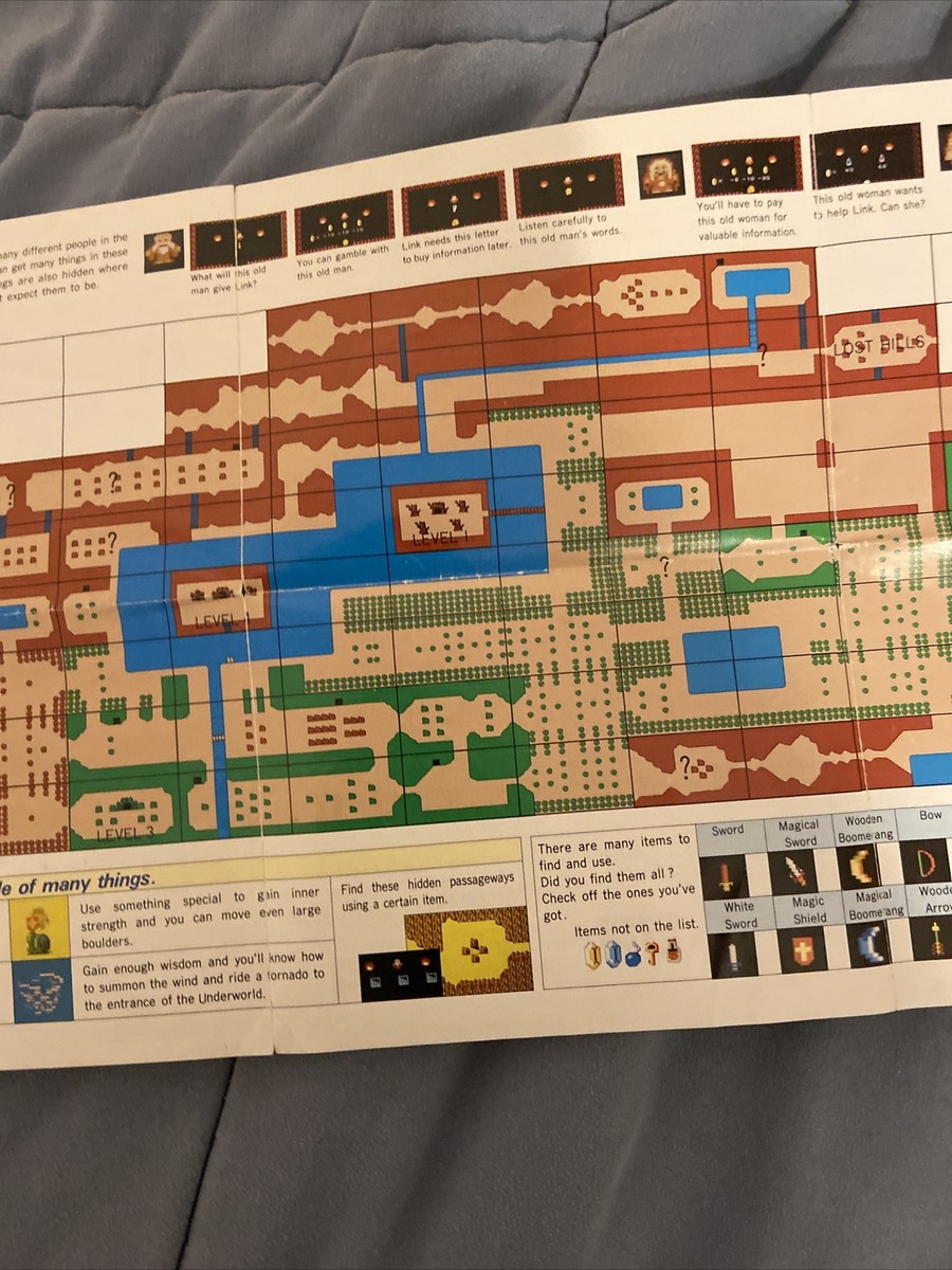 Zelda Levels Nes Map The Legend Of Zelda Maps Zelda Xtreme