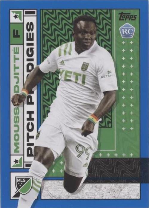 2022 Topps MLS - Pitch Prodigies Moussa Djitte #174 Blue /99 (RC) for ...