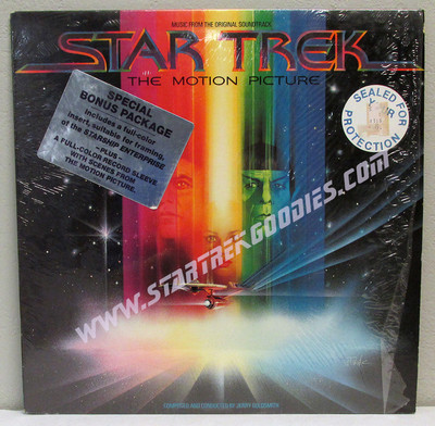 Movie SOUNDTRACK "Star Trek: The Motion Picture" RECORD ALBUM with ...