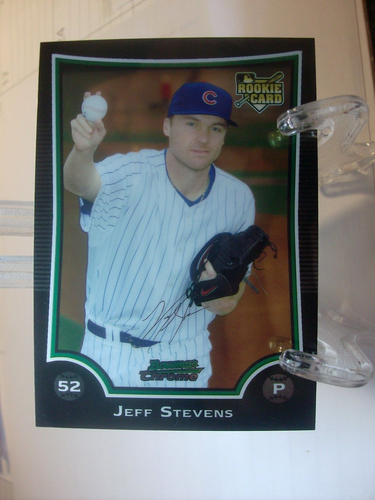 2009 Bowman Draft Picks & Prospects - Chrome Jeff Stevens #BDP24 (RC) for sale online | eBay