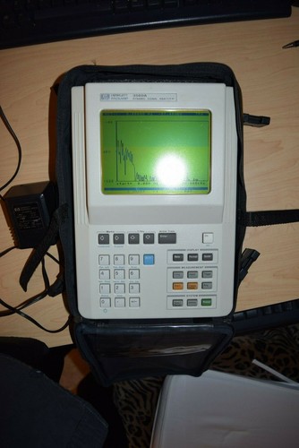 HP 3560A Handheld FFT Vibration Acoustic Spectrum Dynamic Analyzer ~DC ...