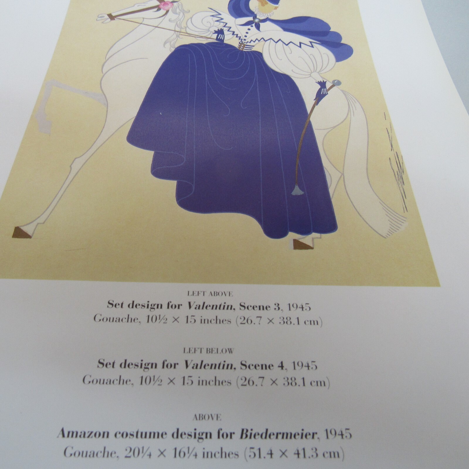 ERTE. 1995 LITHOGRAPH, VINTAGE PRINT-GIFT, WALL HANGING, HOME DECOR ...