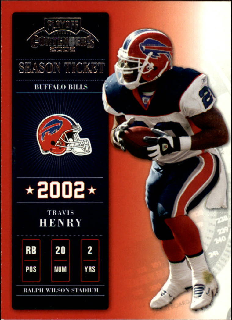 2002 Playoff Contenders #2 Travis Henry | eBay