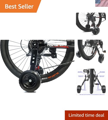 Roll Over Image to Zoom in Bicycle Training Wheels Fits 16 18 20 22 24 ...