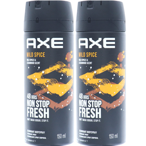 AXE Wild Spice 48-Hours Fresh Deodorant Body Spray Fragrance for Men ...