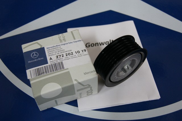 Mercedes Benz Drive Belt Tensioner Idler Pulley 2722021019 M272 M273 ...