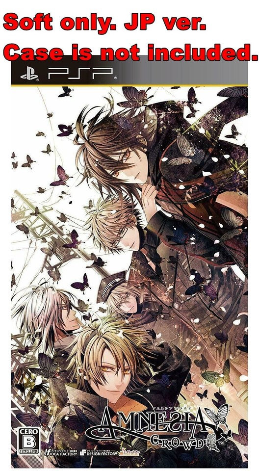 Sony PSP Soft Only AMNESIA CROWD Japan PlayStaton Portable | eBay Australia