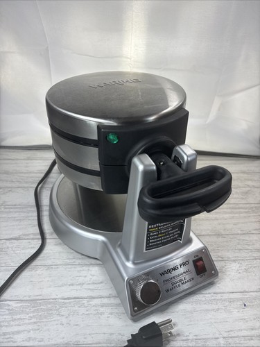 Waring Pro Professional Double Belgian Waffle Maker WMK600 - Tested | eBay