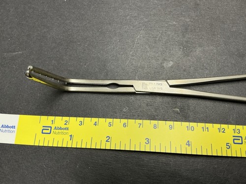 Pilling Bronchus Clamp Forceps Cardiovascular Instr. Lot - 342823 ...
