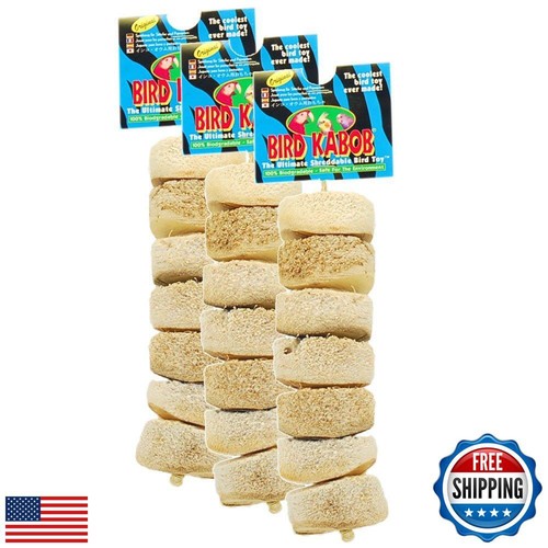 Wesco Pet Original Bird Kabob Shreddable Bird Toy (3 Pack) | eBay