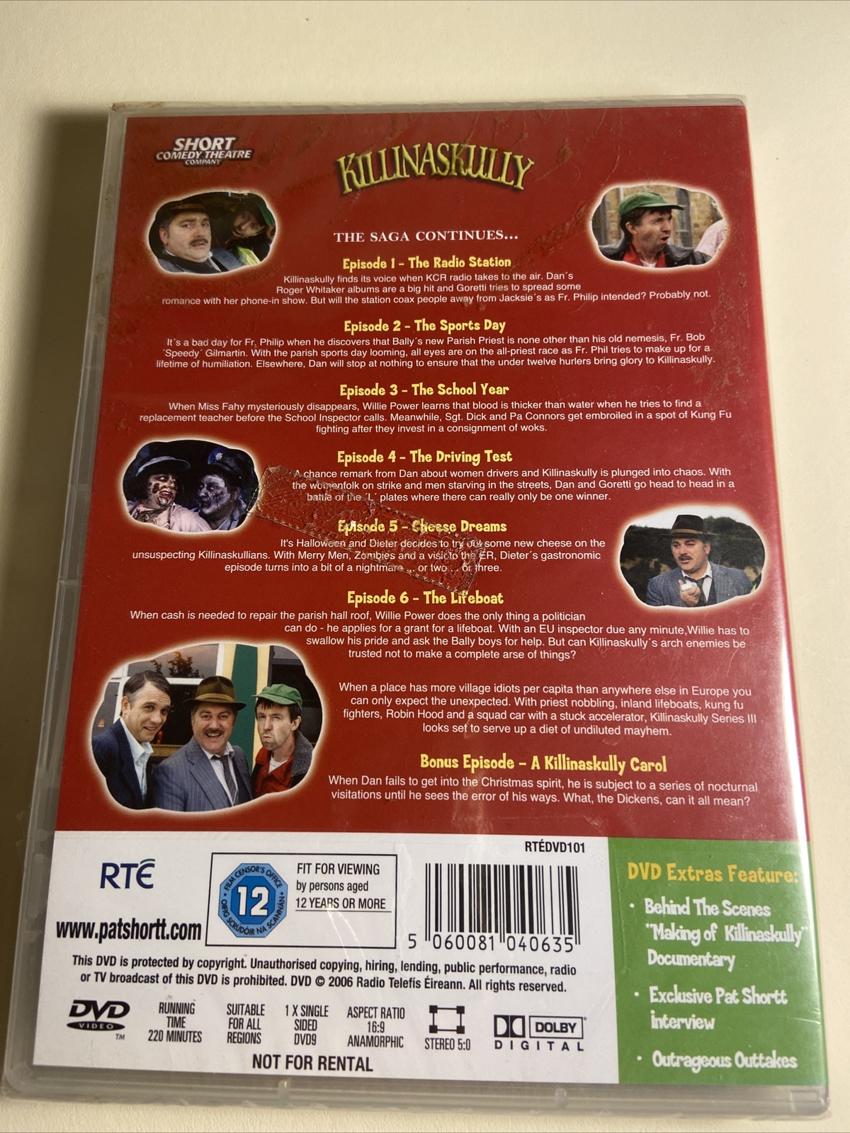 Killinaskully - Series III, 7 episodes, DVD 2006, Starring Pat Shortt ...