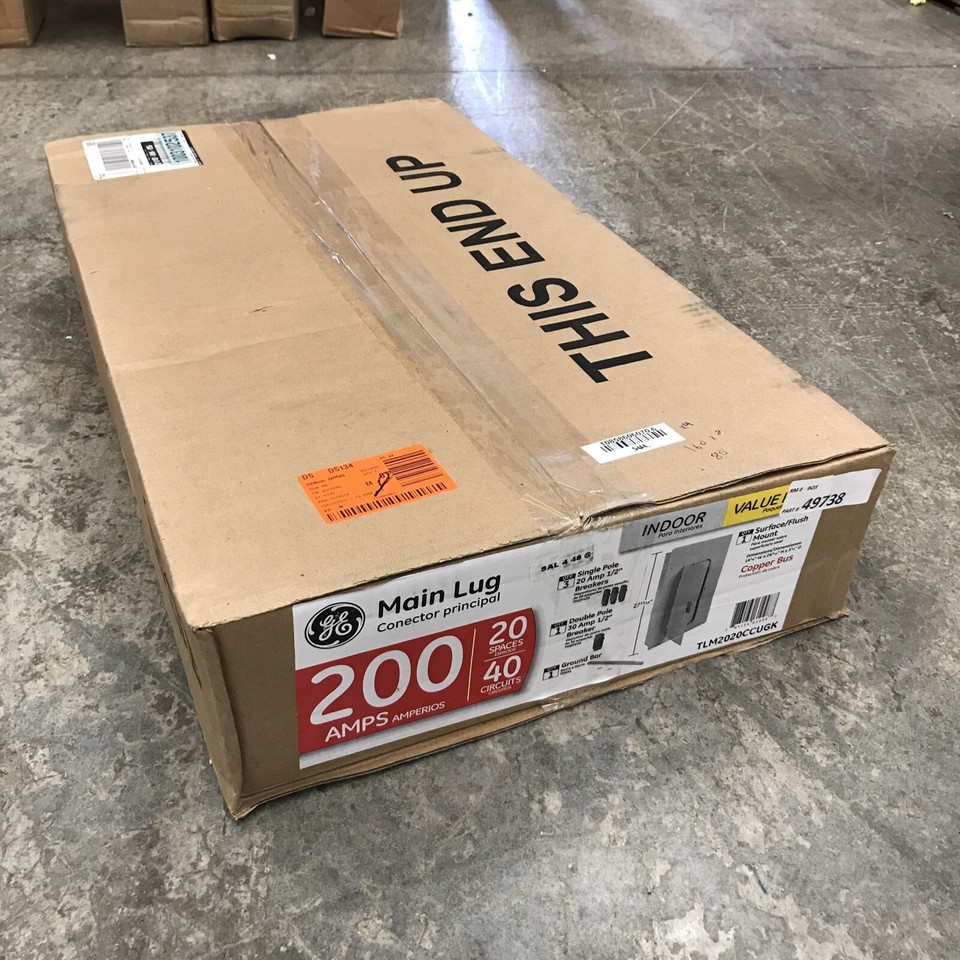 GE TLM2020CCUGK 200A Main Lug Load Center 783164610987| eBay