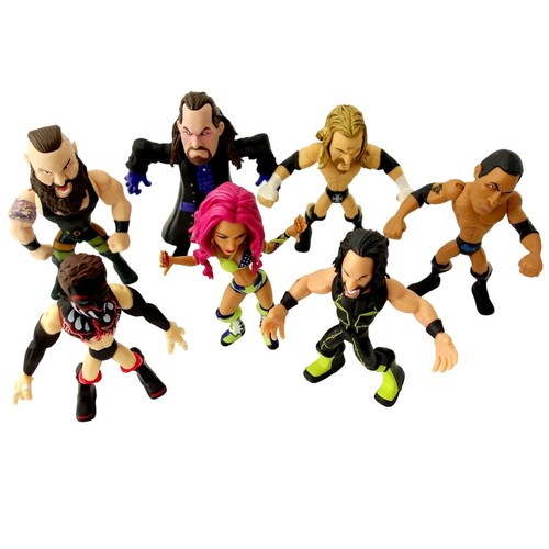 WWE 2017 Action Figures Lot Of 7 Detailed and Poseable Superstars 5 ...