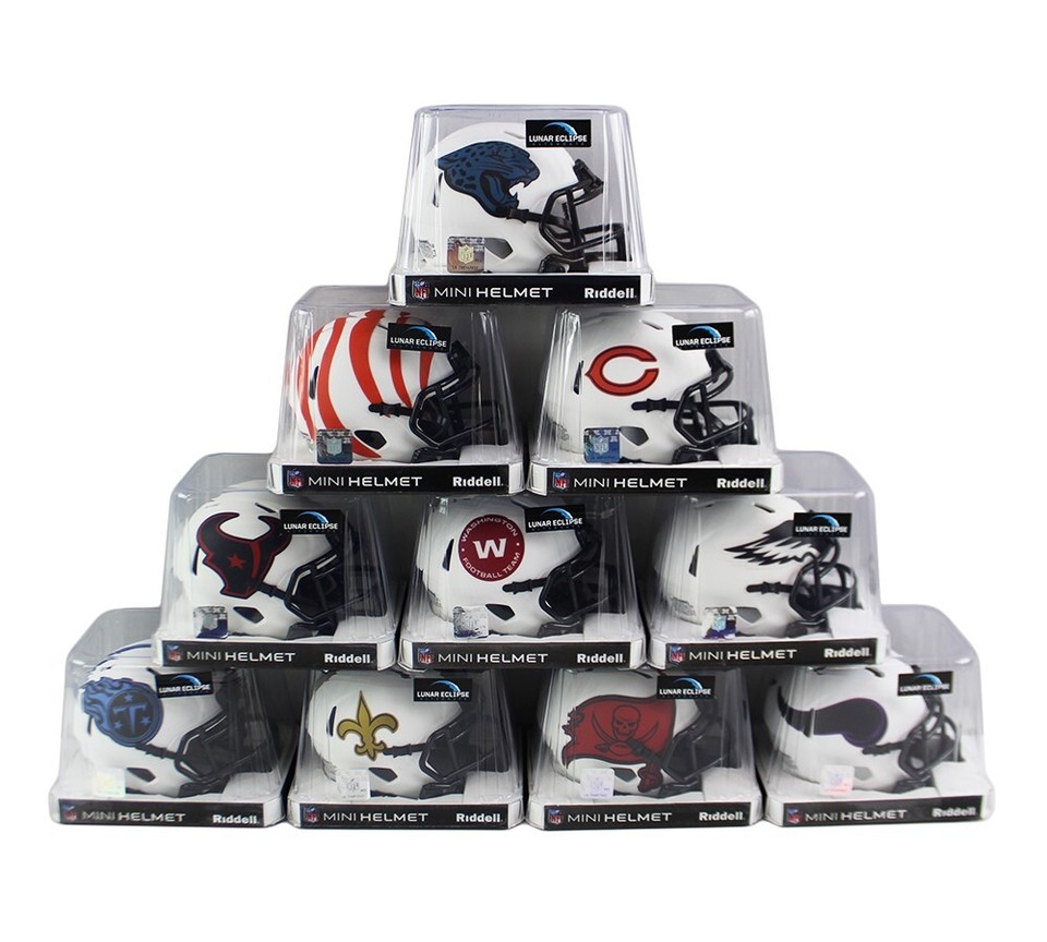 Complete Set of 31 Unsigned Speed Lunar NFL Mini Helmets | eBay