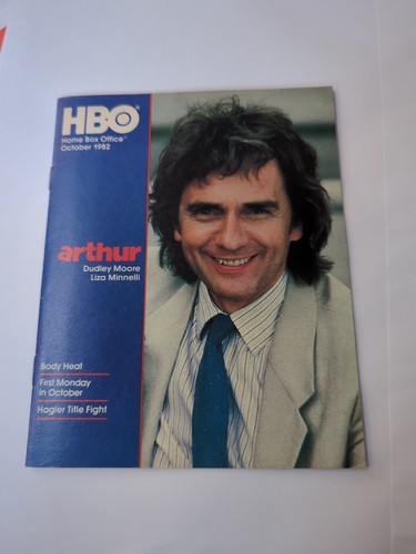 Vintage HBO Guide Magazine October 1982 Arthur Dudley Moore | eBay