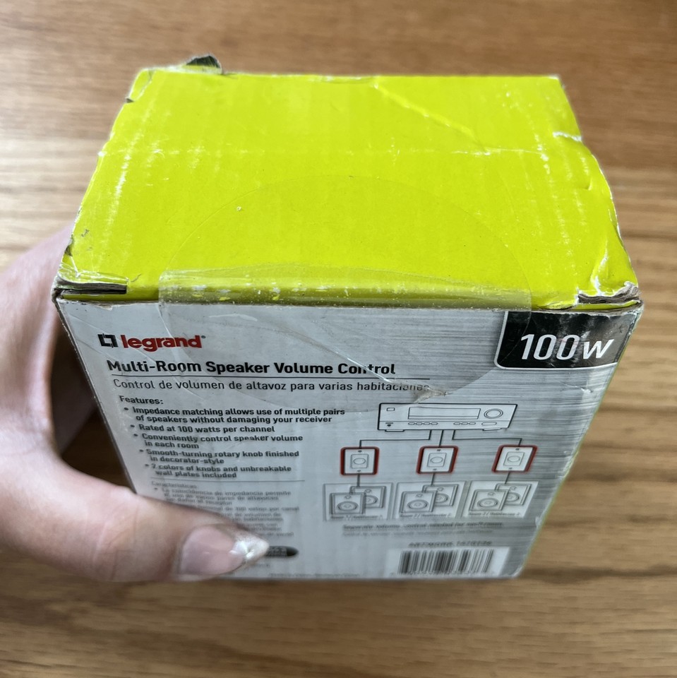 Legrand AU0100-WHLA-V1 Speaker Level Volume Control | eBay