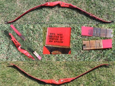 1975 Bear Archery 76er, Take-Down Bow w/pin sight + string | eBay