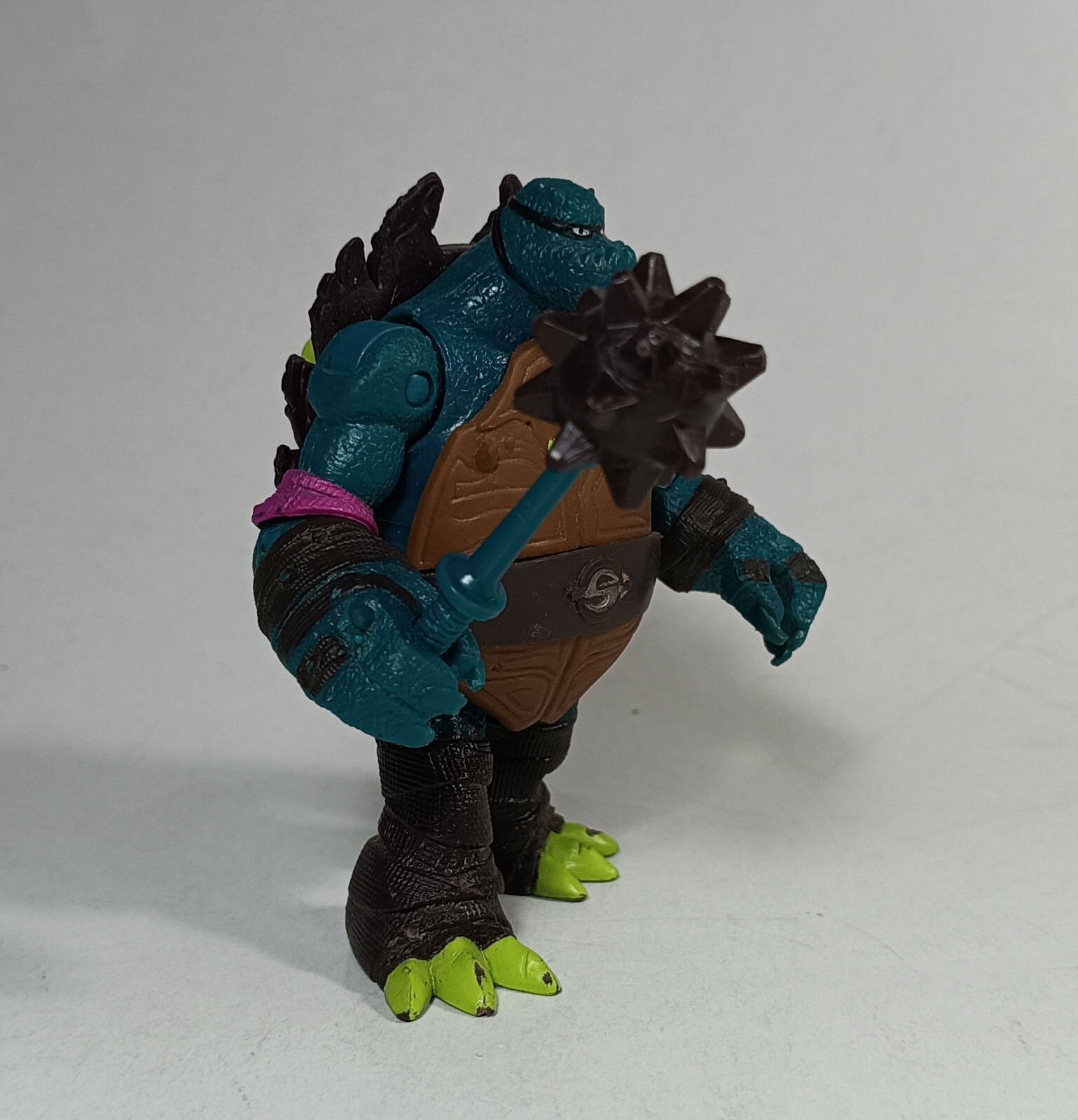 PLAYMATES 2014 TMNT SPIKE SLASH TORTOISE NICKELODEON NINJA TURTLES 100% ...