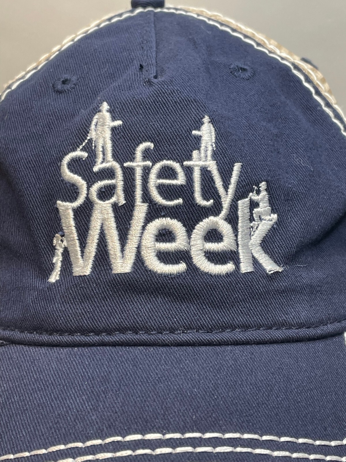 Safety Week work hat cap 7 1/2" mesh Skanska Cap Amer… - Gem