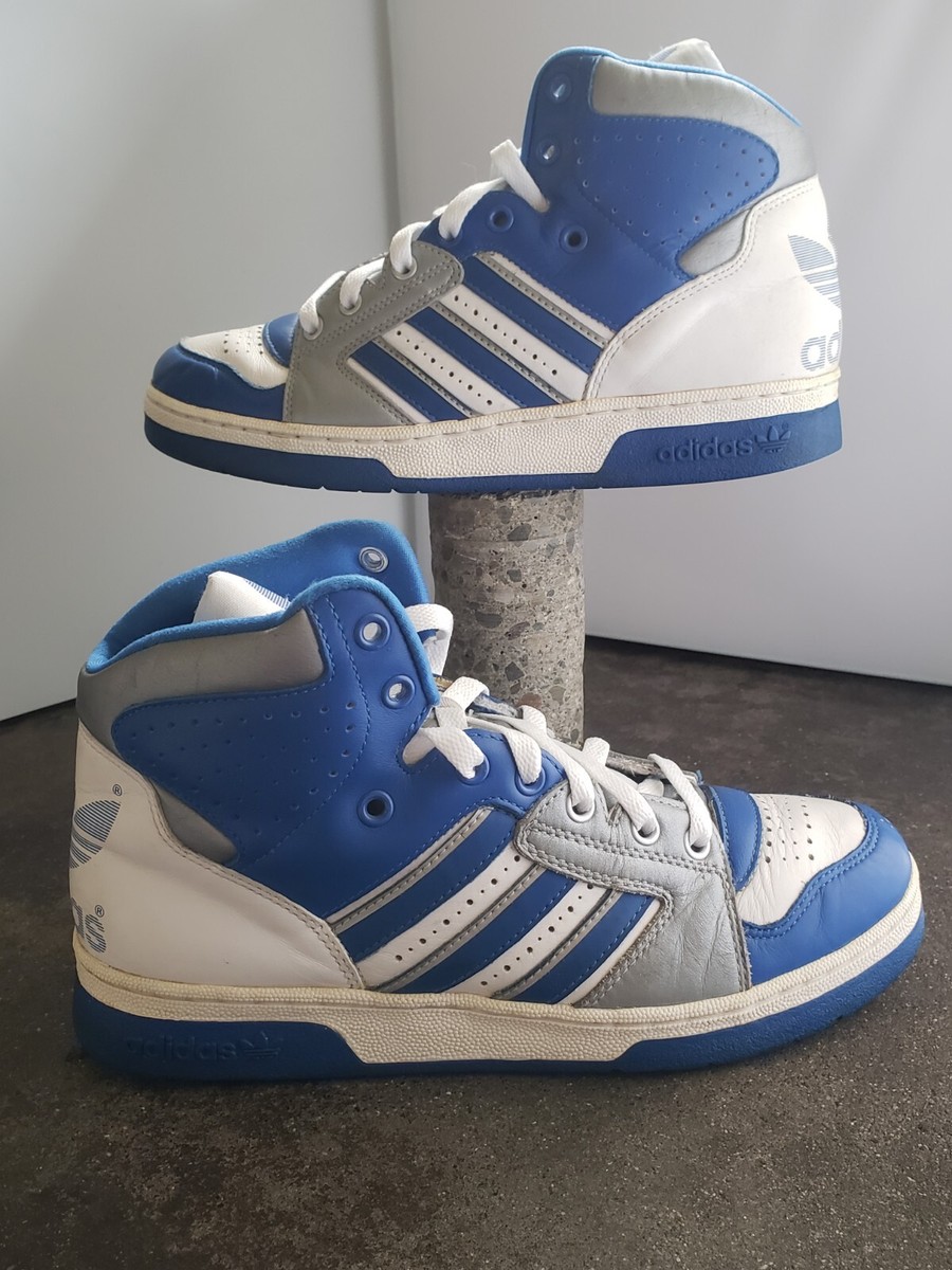 Vtg ADIDAS INSTINCT HI BASKETBALL SNEAKERS sz.8.5/ Blue Vtg ADIDAS INSTINCT HI BASKETBALL SNEAKERS sz.8.5/ Blue