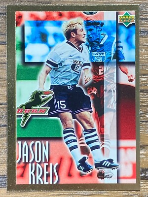 Upper Deck Bandai MLS Gold Card 1997 #14 Jason Kreis Dallas Burn | eBay