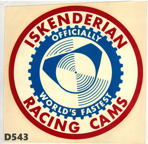 Iskenderian Racing Cams Officially Worlds Fastest 60's 7" water slide ...