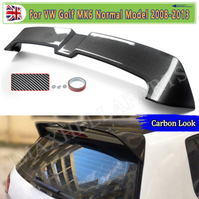For VW Golf MK6 VI Normal TSI TDI 08-13 O Style Rear Boot Spoiler ...