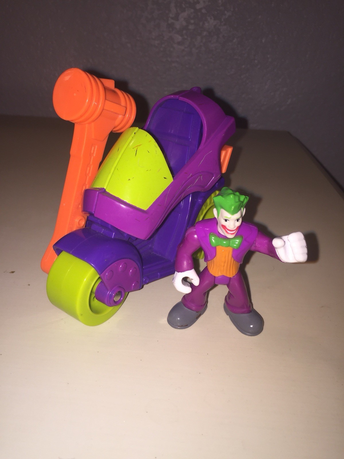 Imaginext Batman Joker Motorcycle Hammer Bike With Joker | eBay