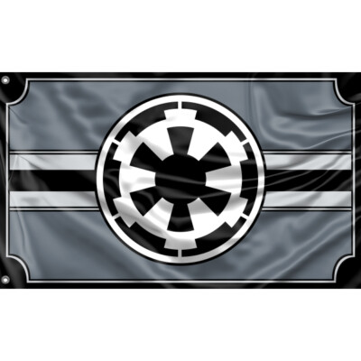Galactic Empire, Star Wars Flag II Unique Design 3x5 Ft / 90x150 cm ...