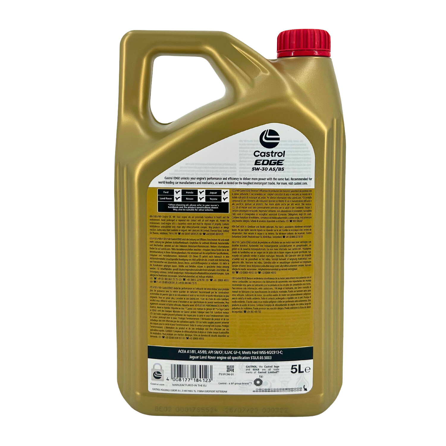 CASTROL Edge 5W-30 A5/B5 PKW-Motorenöl Ford WSS-M2C913-C, 2x5 Liter | eBay