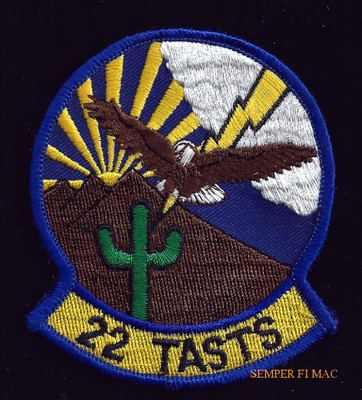 22d Tactical Air Support Training Squadron HAT PATCH US AIR FORCE PIN ...