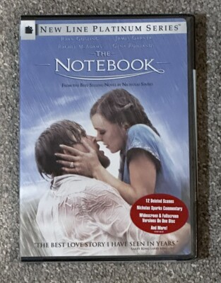 The Notebook (DVD, 2004) Ryan Gosling Rachel McAdams Combined Shipping ...