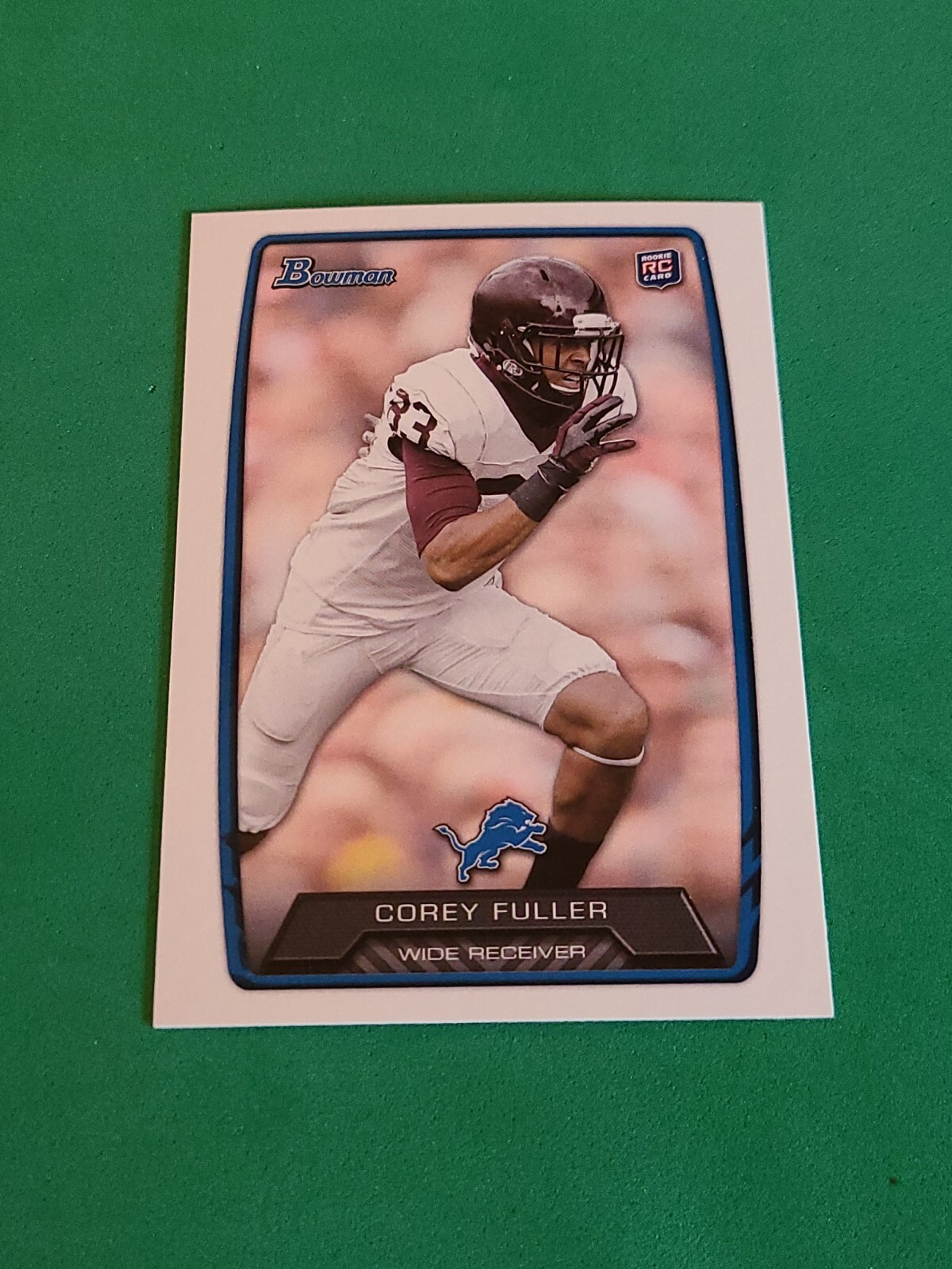 2013 Corey Fuller ROOKIE RC Bowman #153 | eBay